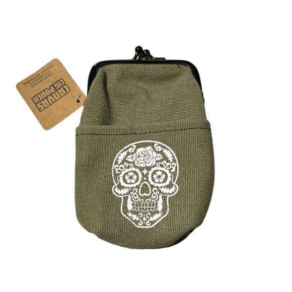 Bags | Colorful Canvas Cigarette Pouch With Snap Clasp Closure | Poshmark